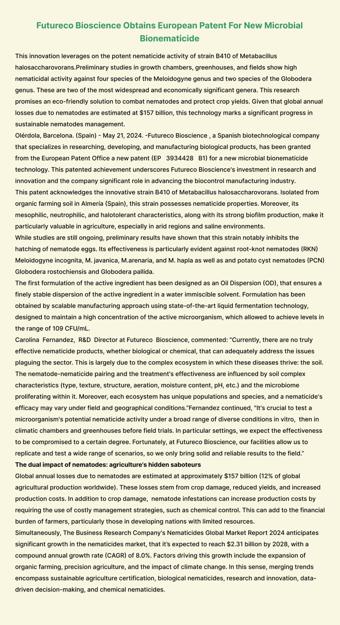 Futureco Bioscience obtains European Patent for new microbial ...